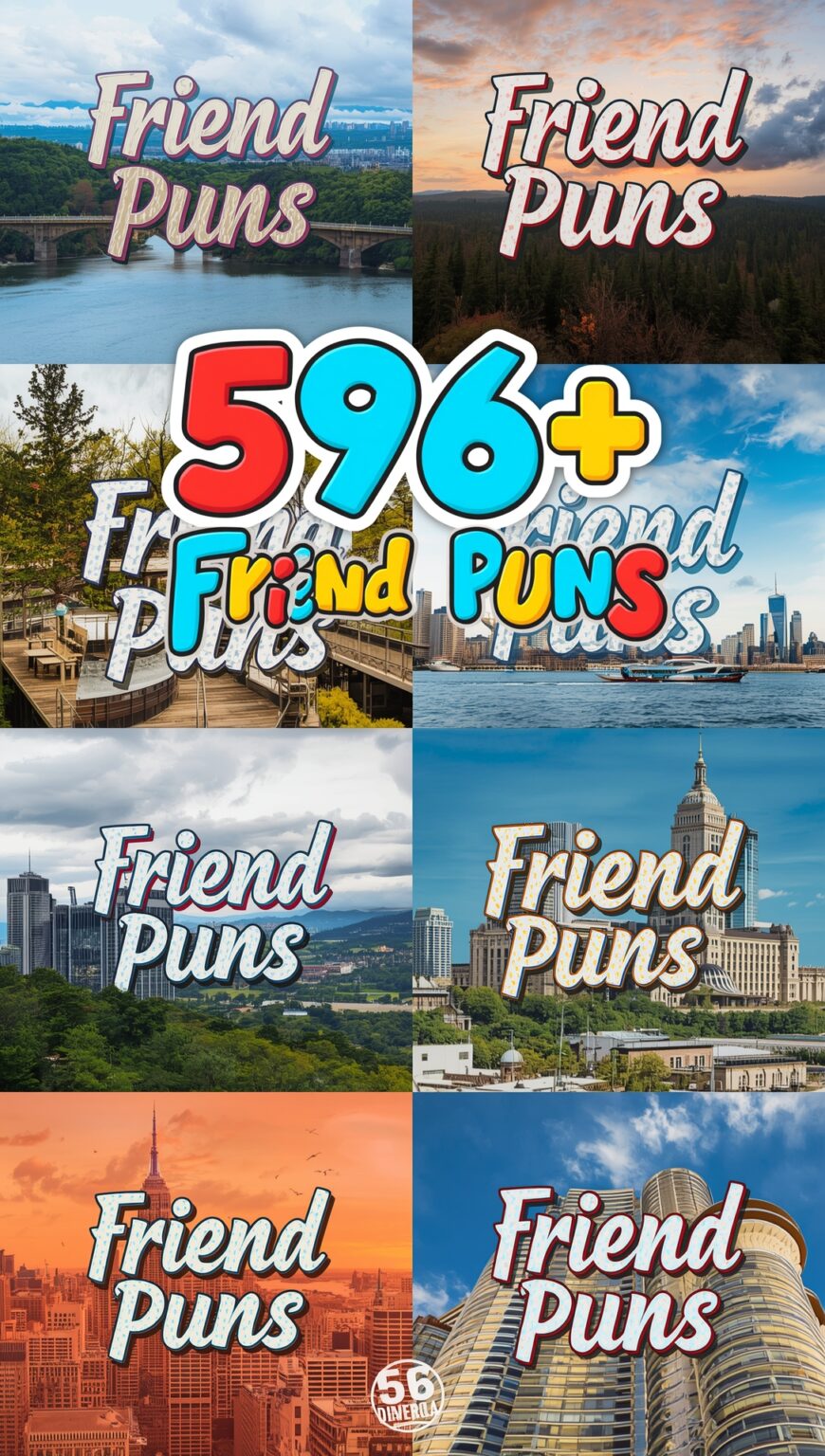 596+ Friend Puns & Jokes